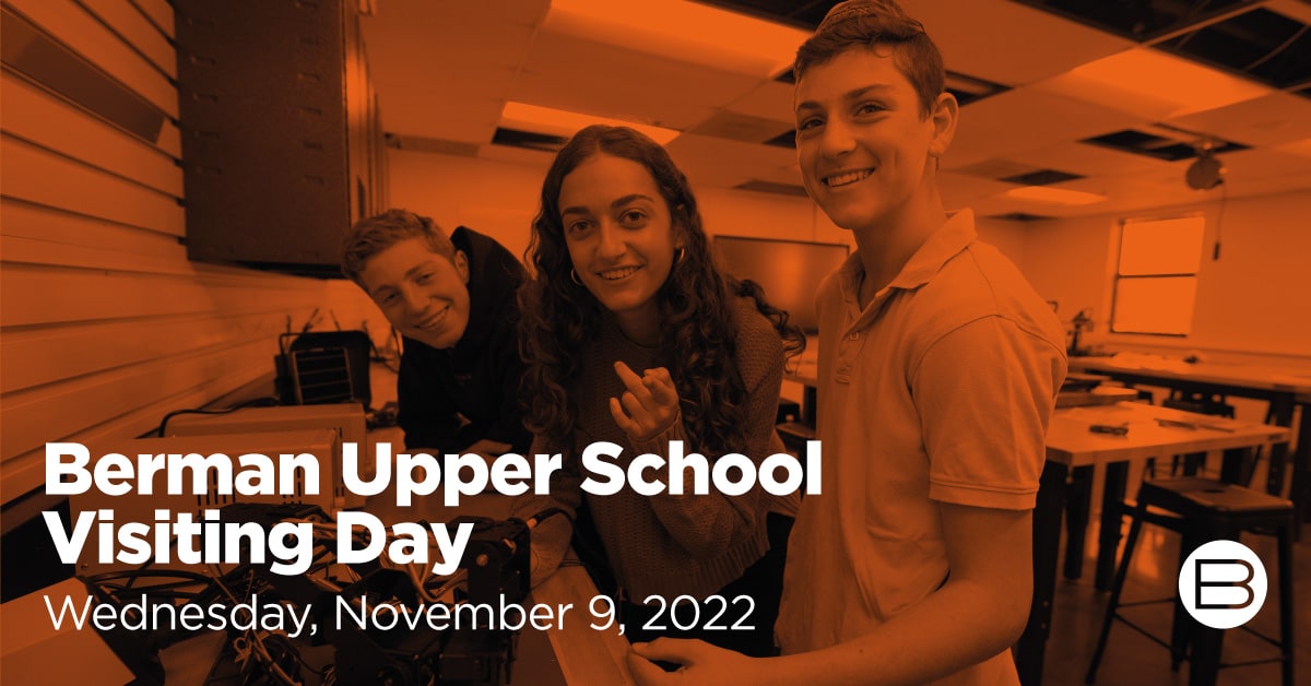 Admissions - Berman Hebrew Academy