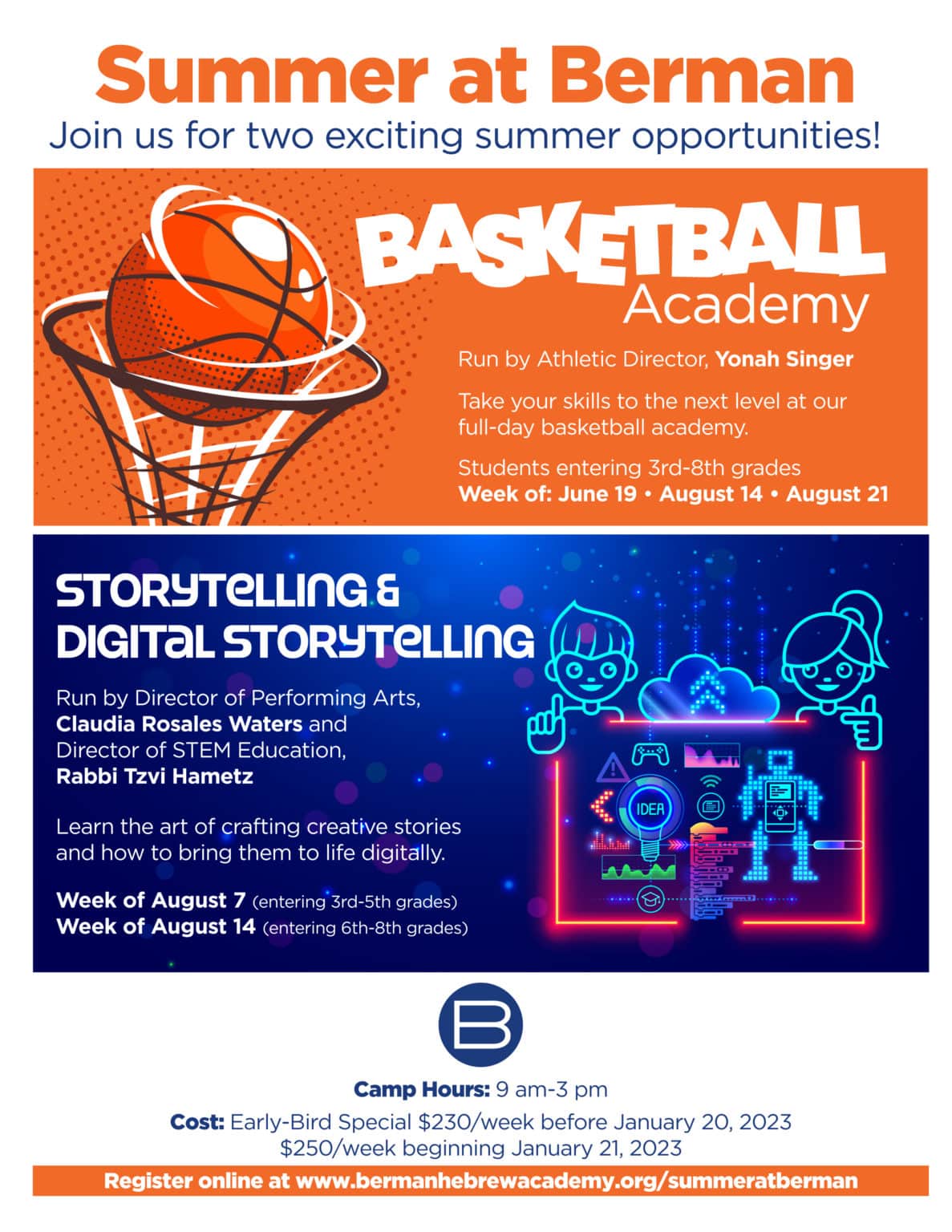 2023 Summer at Berman - Berman Hebrew Academy