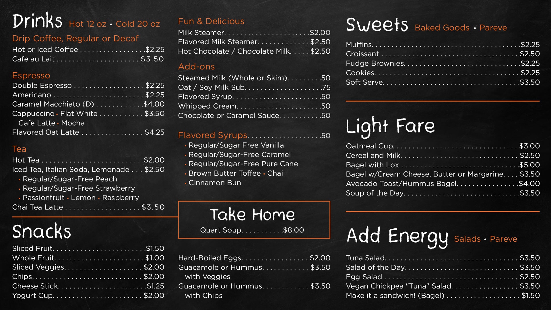 Brett & Alana Fine Cafe - Berman Hebrew Academy